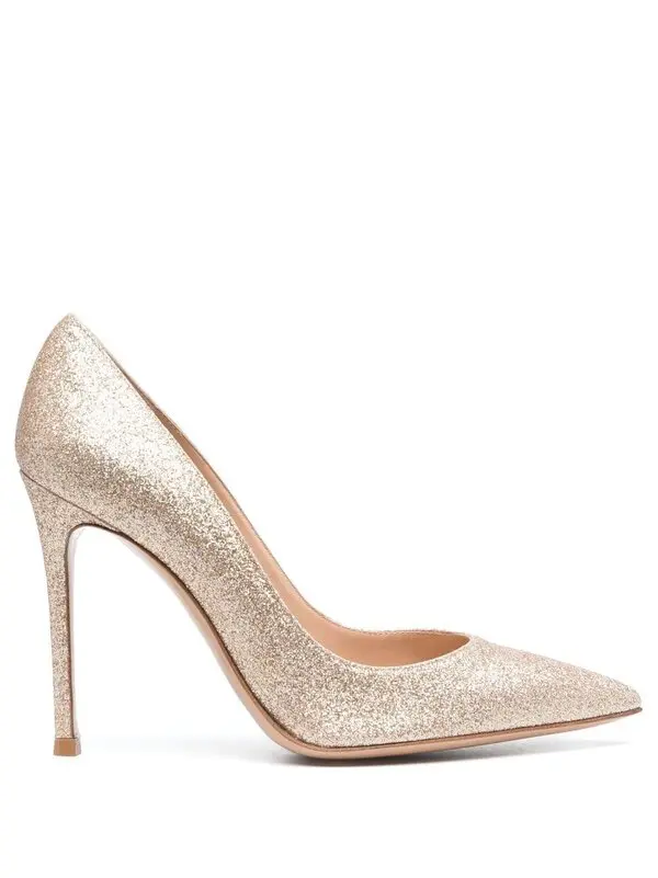 GIANVITO ROSSI 105mm Glitter Pumps