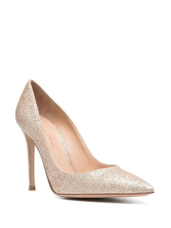 GIANVITO ROSSI 105mm Glitter Pumps