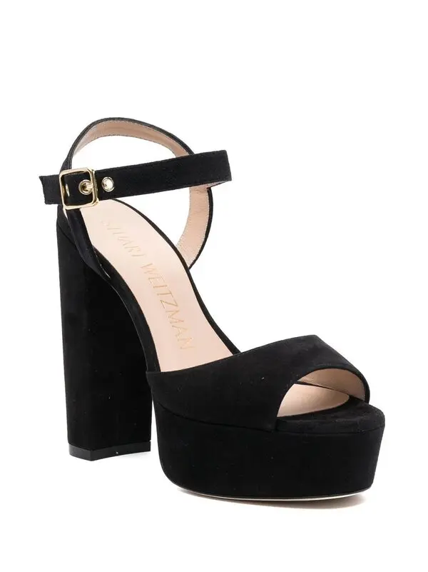 STUART WEITZMAN Ryder 130mm Sandals - Black