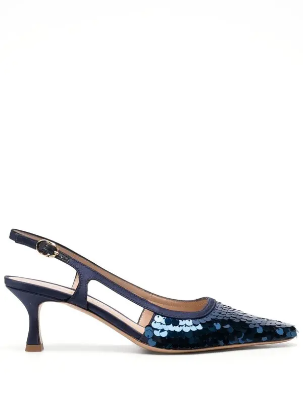 Roberto Festa Siviglia Sequinned Slingback Pumps