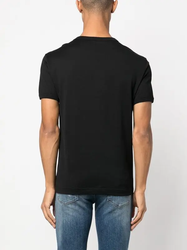Dolce & Gabbana Motif-detail T-shirt - Black