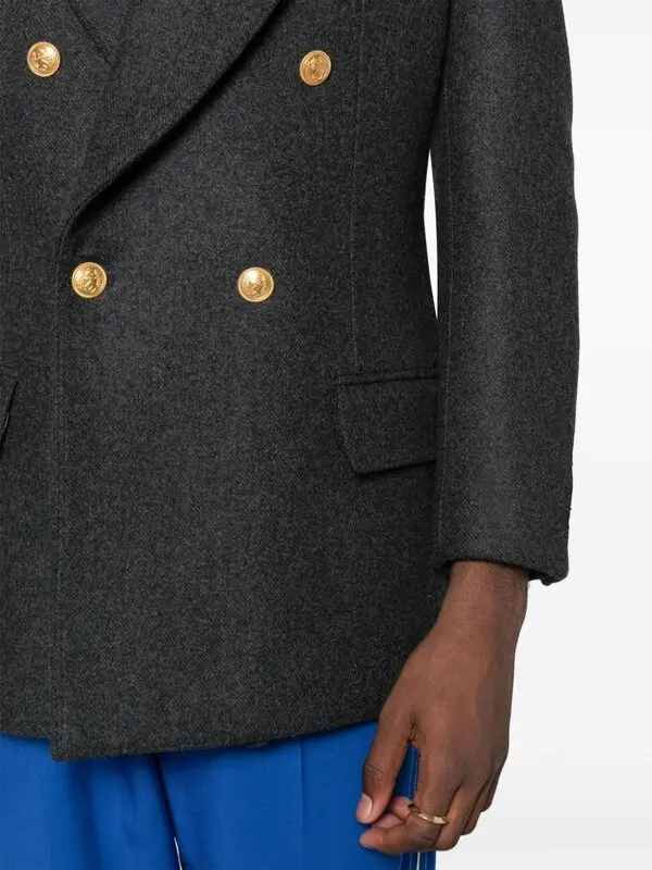 Gucci Wool-cashmere Double-breasted Jacket