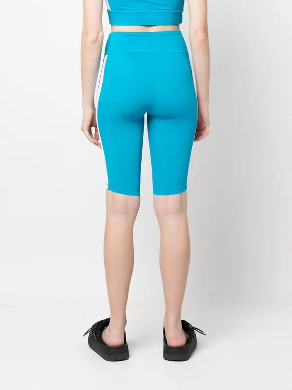 Palm Angels Side-stripe Cycling Shorts