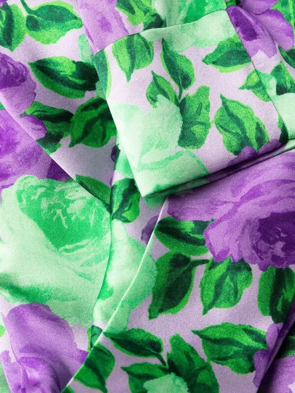 P.a.r.o.s.h Floral Print Trousers