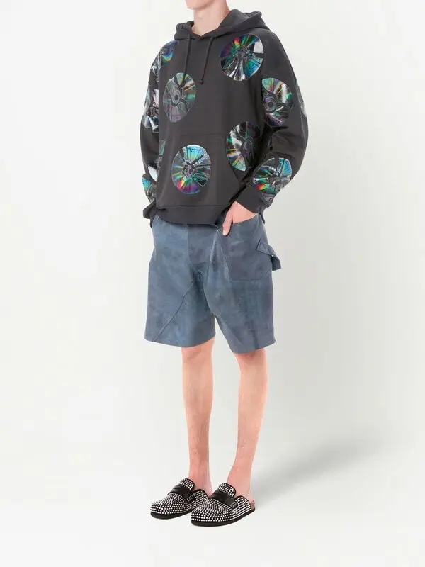 JW Anderson Graphic-print Cotton Hoodie
