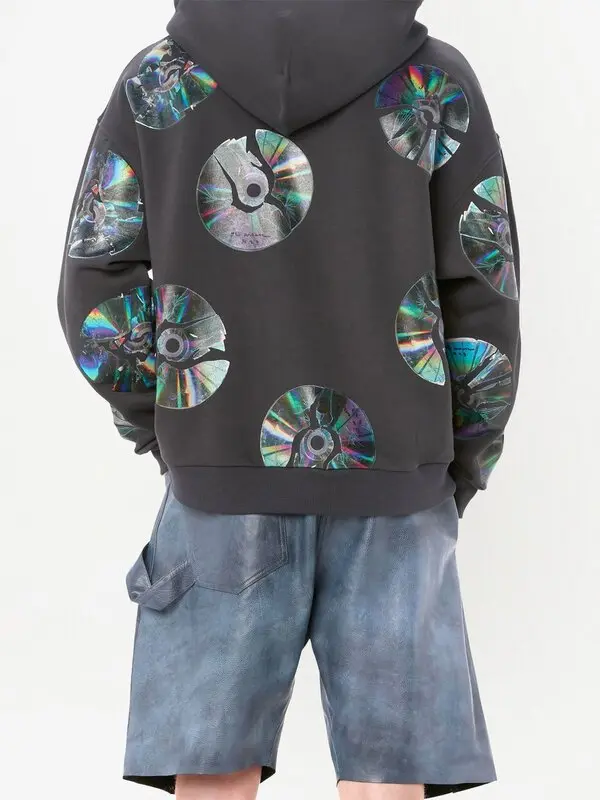 JW Anderson Graphic-print Cotton Hoodie
