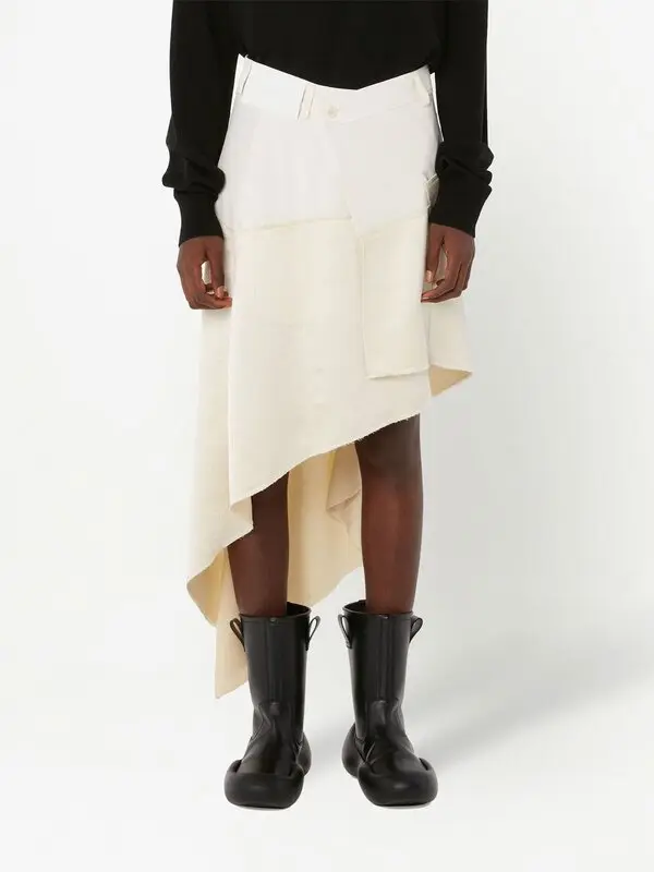 JW Anderson Asymmetric Midi Skirt