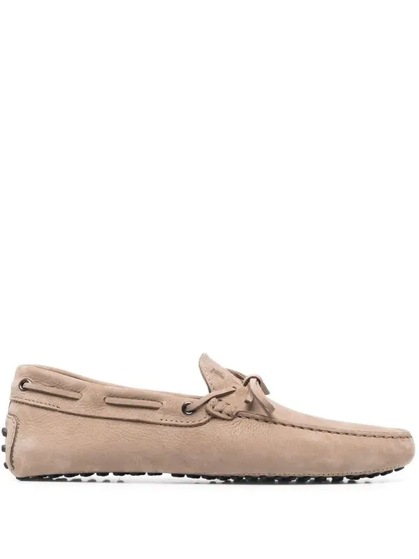 TOD'S Tie-fastening Loafers - Neutrals