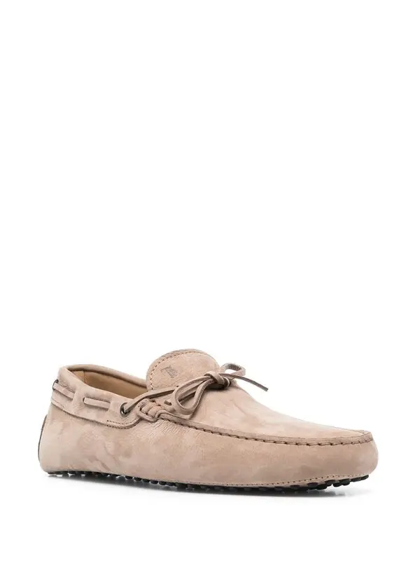 TOD'S Tie-fastening Loafers - Neutrals