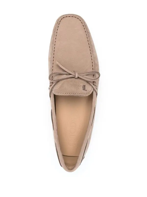 TOD'S Tie-fastening Loafers - Neutrals