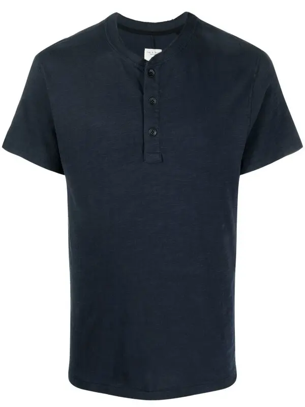 Rag & Bone V-neck Short-sleeve T-shirt - Blue