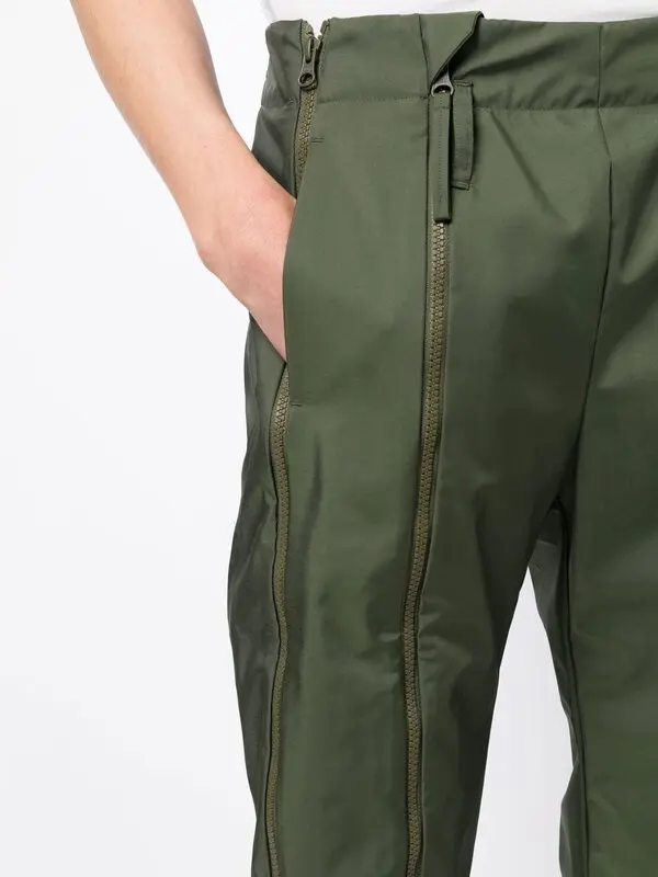 POST ARCHIVE FACTION Zip Detail Straight Leg Trousers
