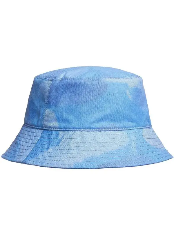 Marni Washed Bucket Hat - Blue