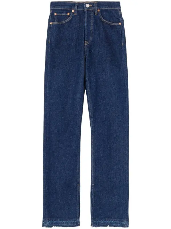 RE/DONE High-rise Skinny Boot Jeans