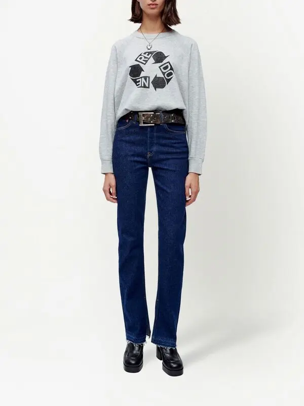 RE/DONE High-rise Skinny Boot Jeans