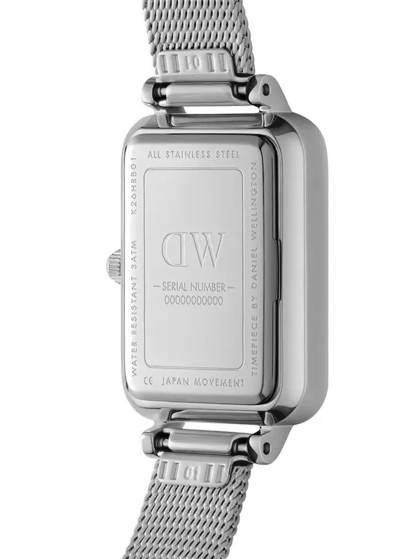 DANIEL WELLINGTON Quadro Pressed 20mm - Silver