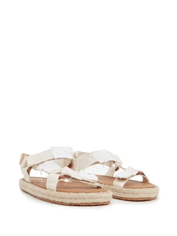 MAISON MARGIELA Patchwork Hiking Sandals - Neutrals