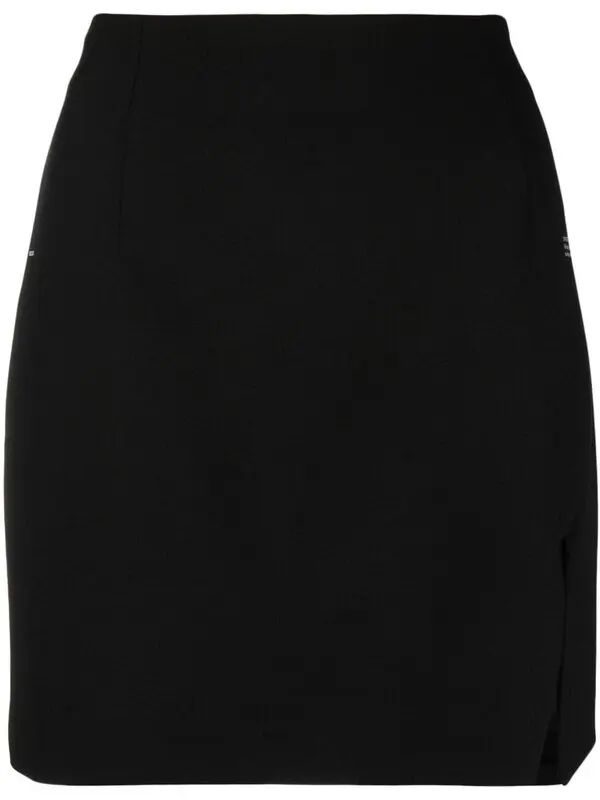 Off-White Slogan-print Miniskirt
