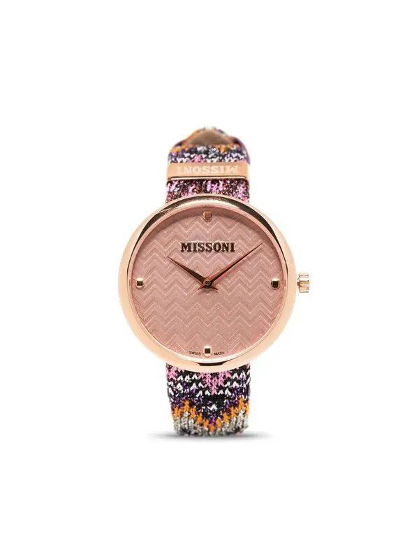 Missoni 34mm Timepiece - Pink