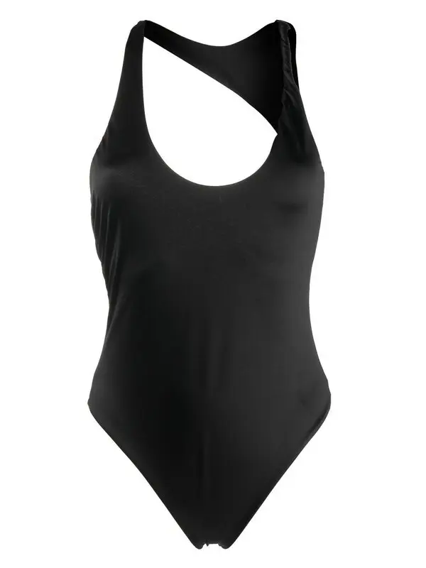 Versace Cut-out Swimsuit - Black