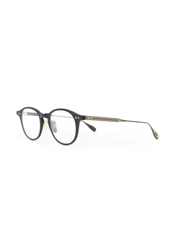 Dita Ash Engraved Logo Glasses - Black