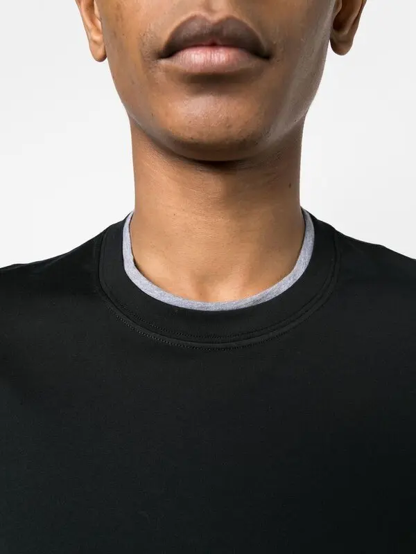 Brunello Cucinelli Contrasting-trim T-shirt