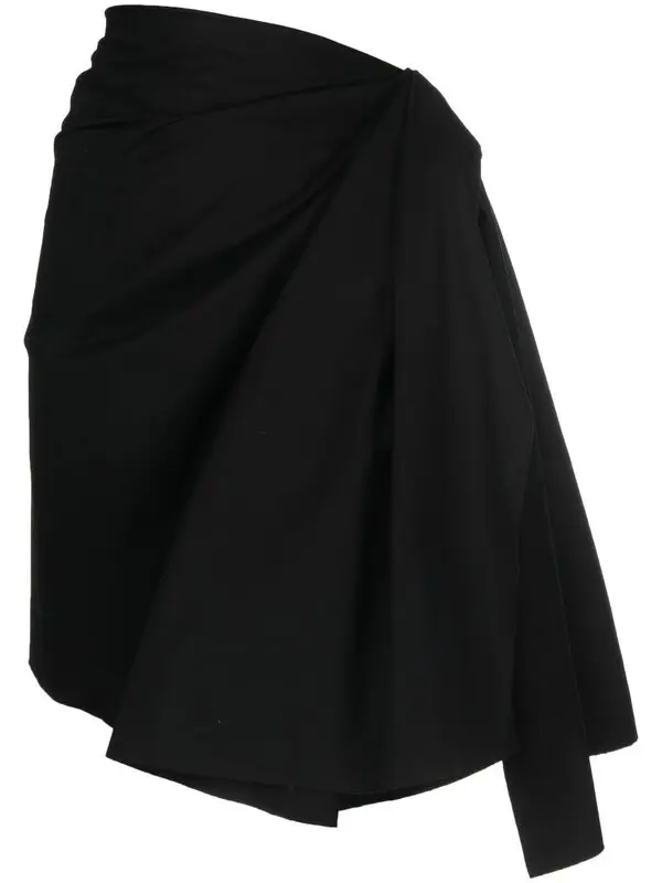 Rick Owens Draped Mini Skirt