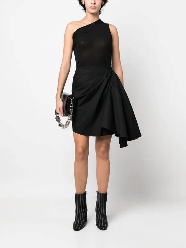 Rick Owens Draped Mini Skirt