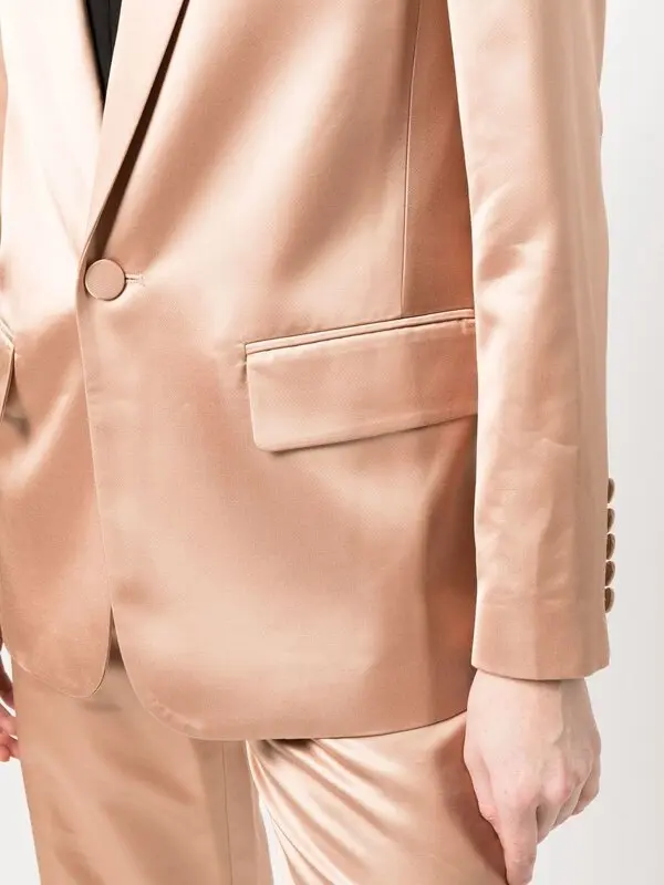 A.L.C. Single-breasted Satin Blazer