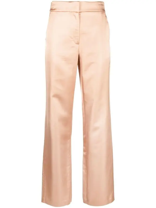 A.L.C. Straight-leg Satin Trousers