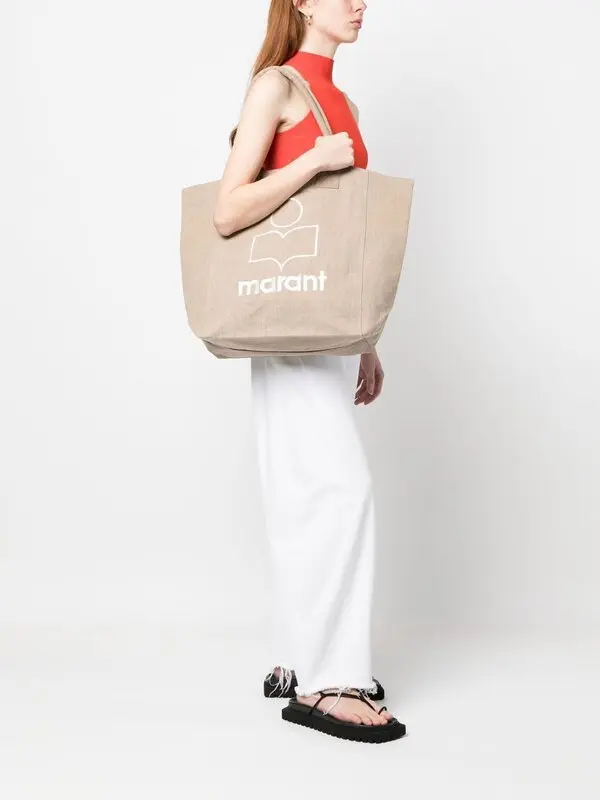 Isabel Marant Étoile Yenky Logo Tote