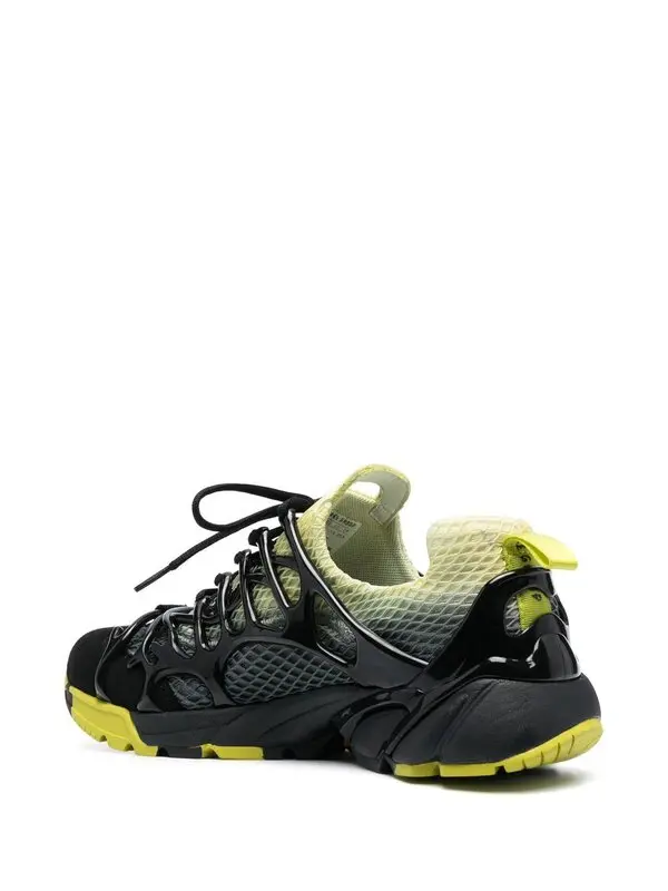 44 LABEL GROUP Panelled Low-top Sneakers - Black