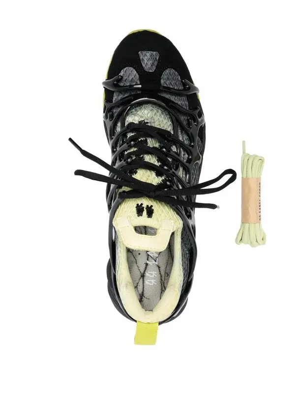 44 LABEL GROUP Panelled Low-top Sneakers - Black