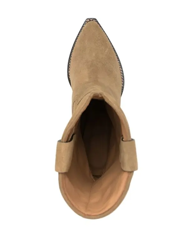 Isabel Marant Étoile Dahope Suede Boots - Neutrals