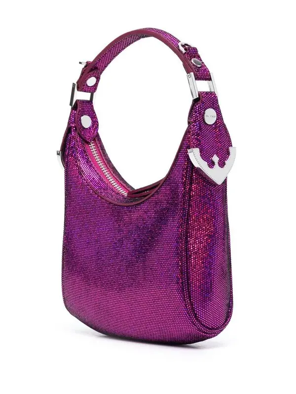 By Far Cosmo Shoulder Bag - Purple