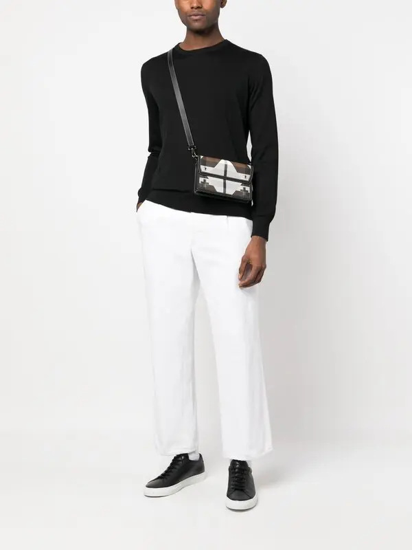Zegna Crew-neck Cashmere-silk Jumper