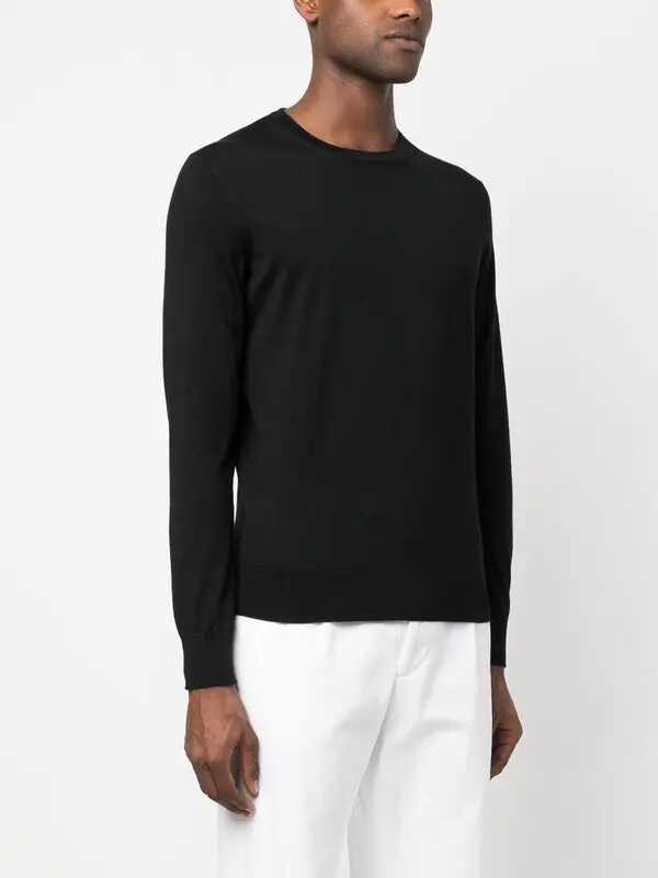Zegna Crew-neck Cashmere-silk Jumper