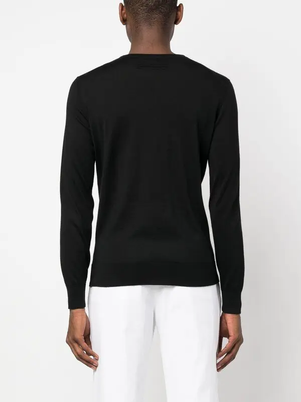 Zegna Crew-neck Cashmere-silk Jumper