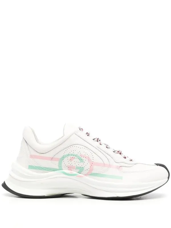 Gucci Run Sneakers - White