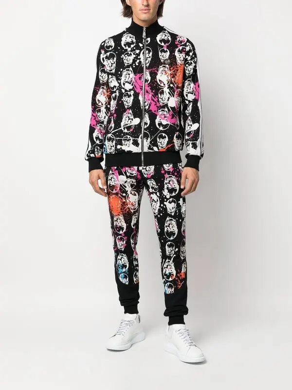 Philipp Plein Skull Print Tracksuit