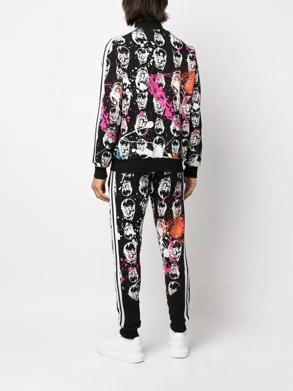 Philipp Plein Skull Print Tracksuit