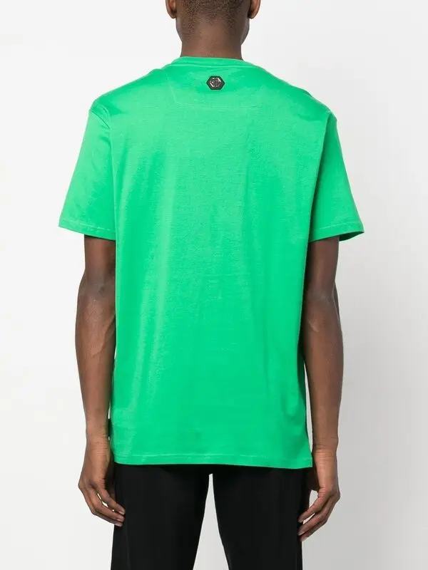 Philipp Plein Snake-print Short-sleeve T-shirt - Green