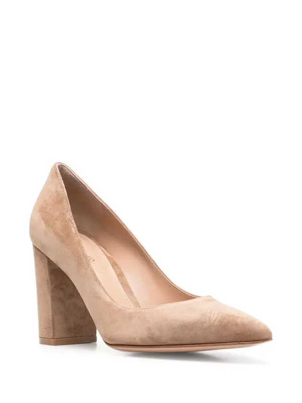 GIANVITO ROSSI Piper 85mm Pumps - Brown