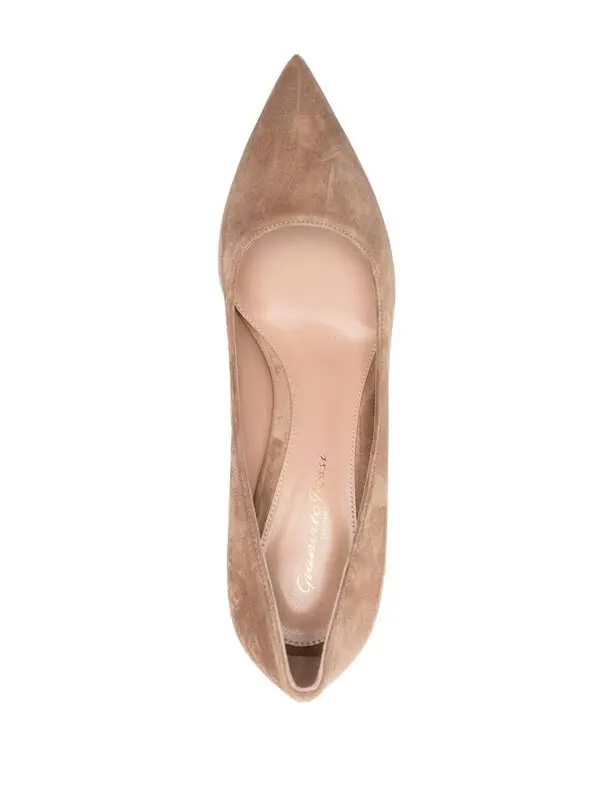 GIANVITO ROSSI Piper 85mm Pumps - Brown