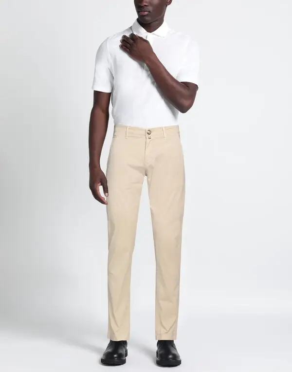 JACOB COHЁN Cotton Blend Pants - Sand