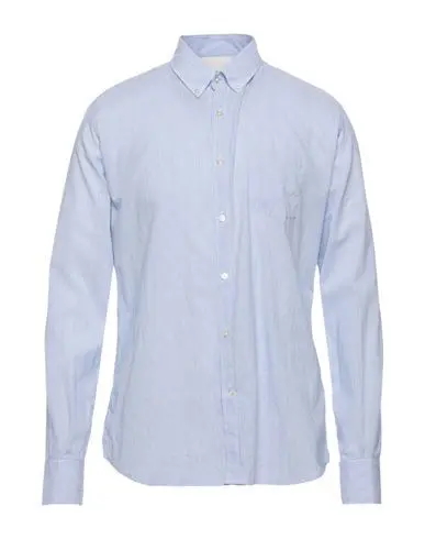 BROOKSFIELD Shirt Size Cotton, Polyamide, Elastane - Sky Blue