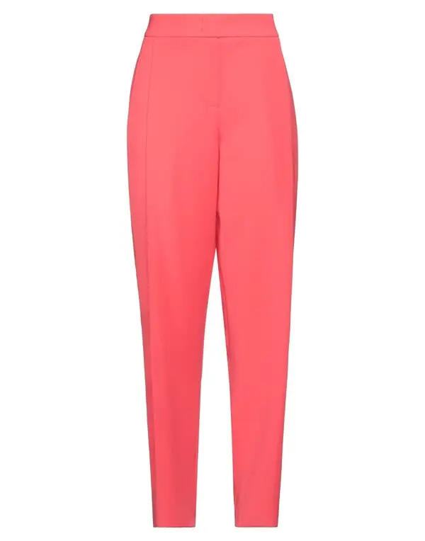 Emporio Armani Crepe Straight Leg Pants - Red