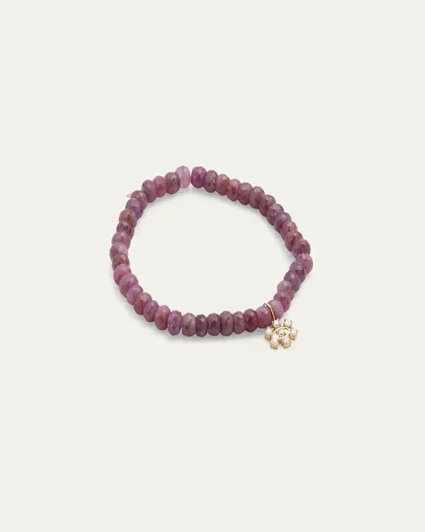SYDNEY EVAN Marquise Eye Flower Bracelet