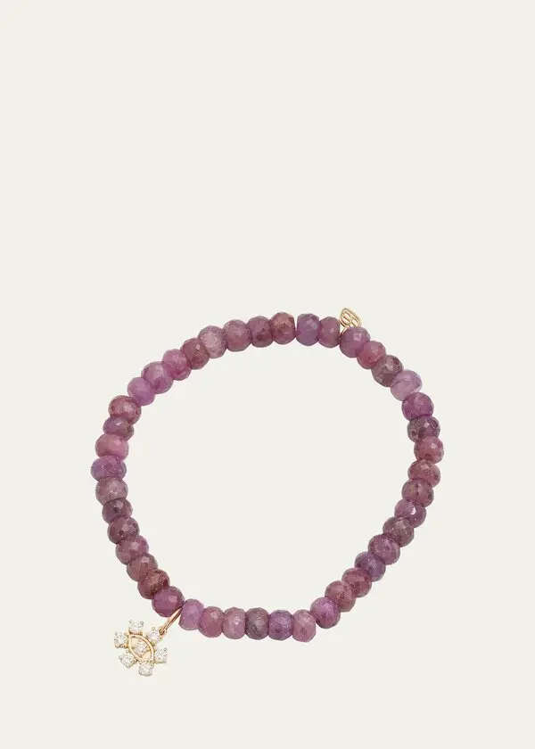 SYDNEY EVAN Marquise Eye Flower Bracelet
