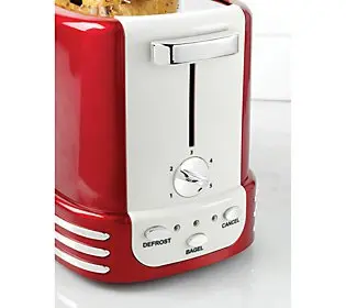 NOSTALGIA Retro 2-slice Bagel Toaster